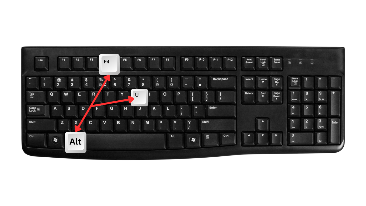 Shortcut Key For Shutdown Windows Systems - SimiTech